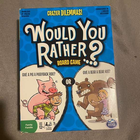 game | Games | Would You Rather Board Game | Poshmark